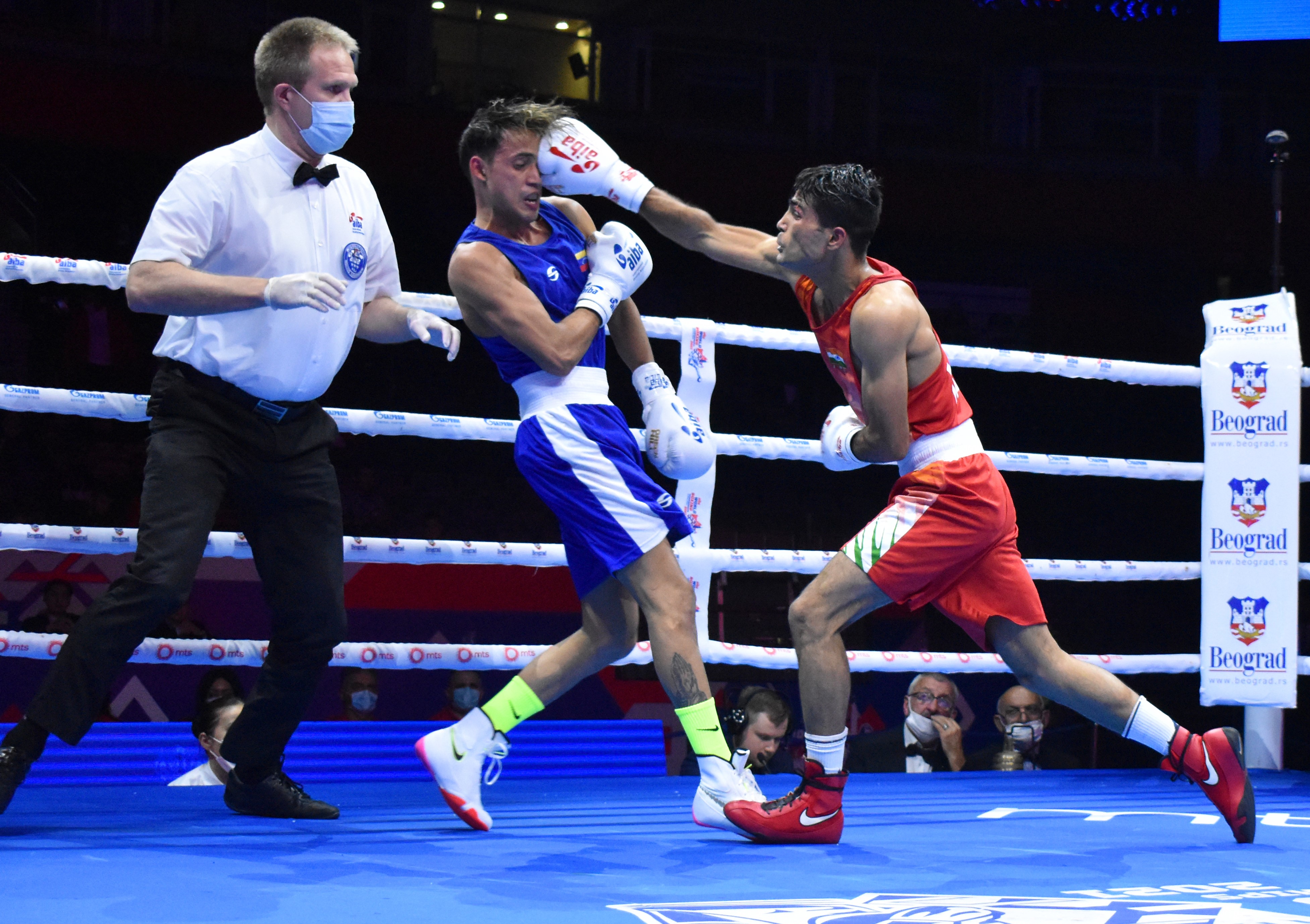AIBA Men's Boxing Championship | Akash Kumar confirms first medal for India