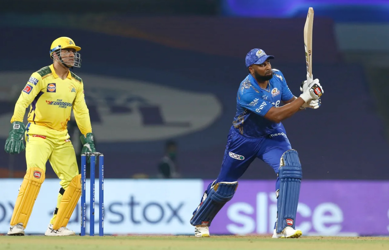 IPL 2022, CSK vs MI | Twitter reacts as CSK dismisses Kieron Pollard ...