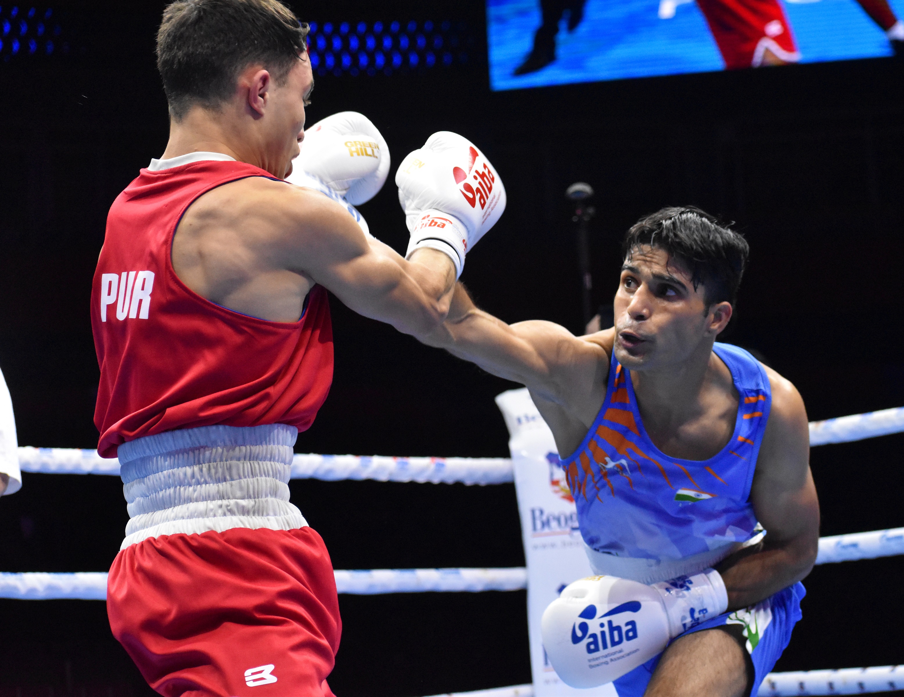 AIBA Men's Boxing Championship | Akash Kumar enters quarter-finals, one ...