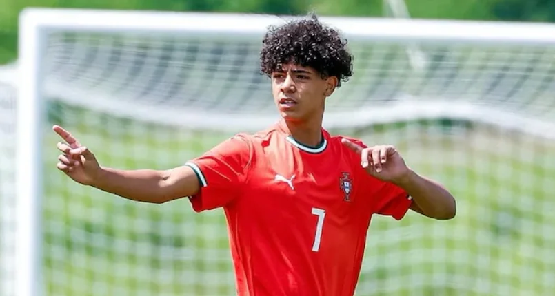 Cristiano Ronaldo Jr. Shines on Portugal U15 Debut, Attracts European ...