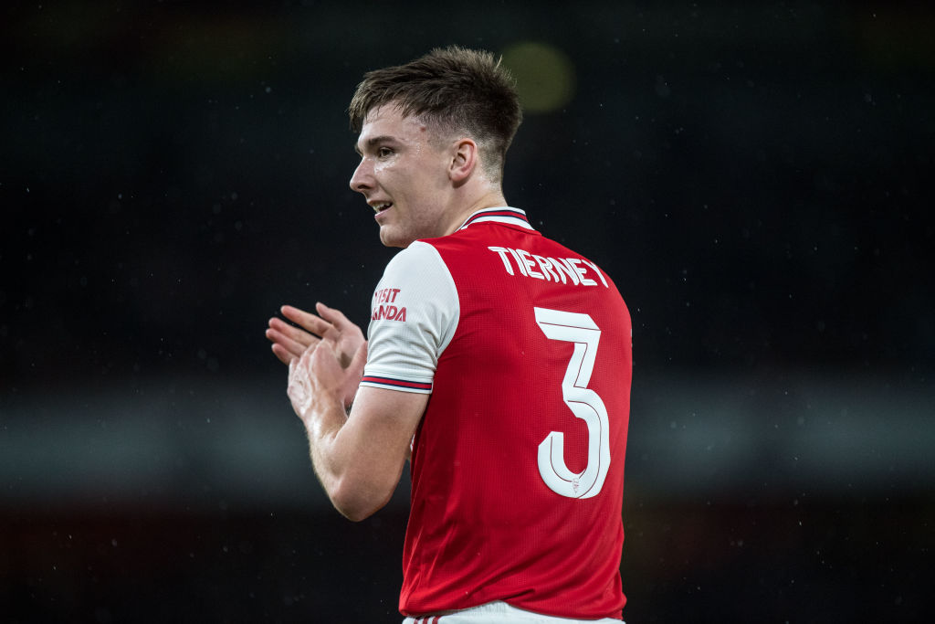Kieran Tierney has trained fully and is available for Scotland ...